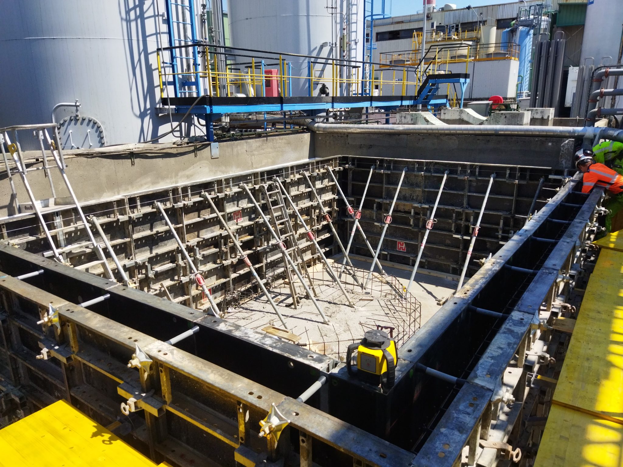 Réalisation d'un soutènement provisoire - MDC & MDTS