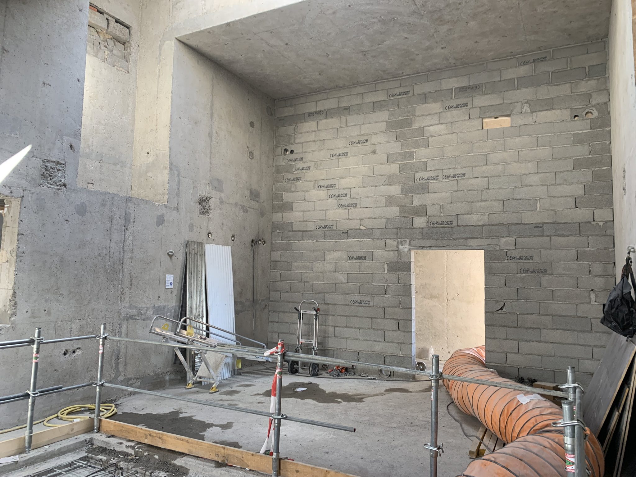 Aspiration de terre en terrasse - MDS