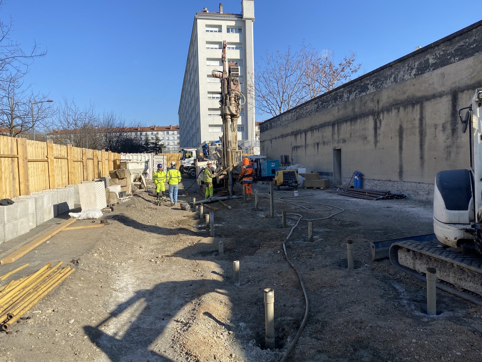 Réalisation de soutènement - MDTS